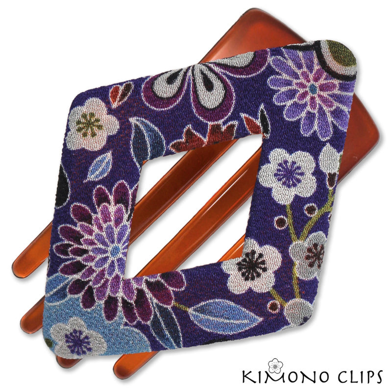 Diamond Hair Clip - large – Kimono Clips