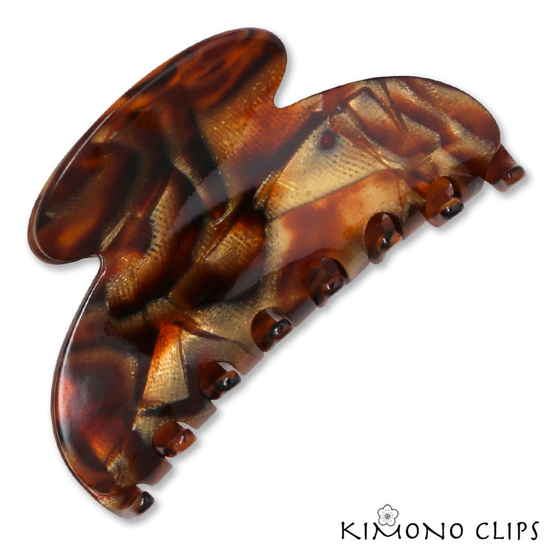 French Handmade Round Claw Hair Clip - large – Kimono Clips