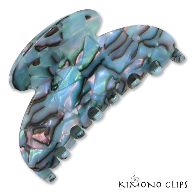 French Handmade Round Claw Hair Clip - large – Kimono Clips