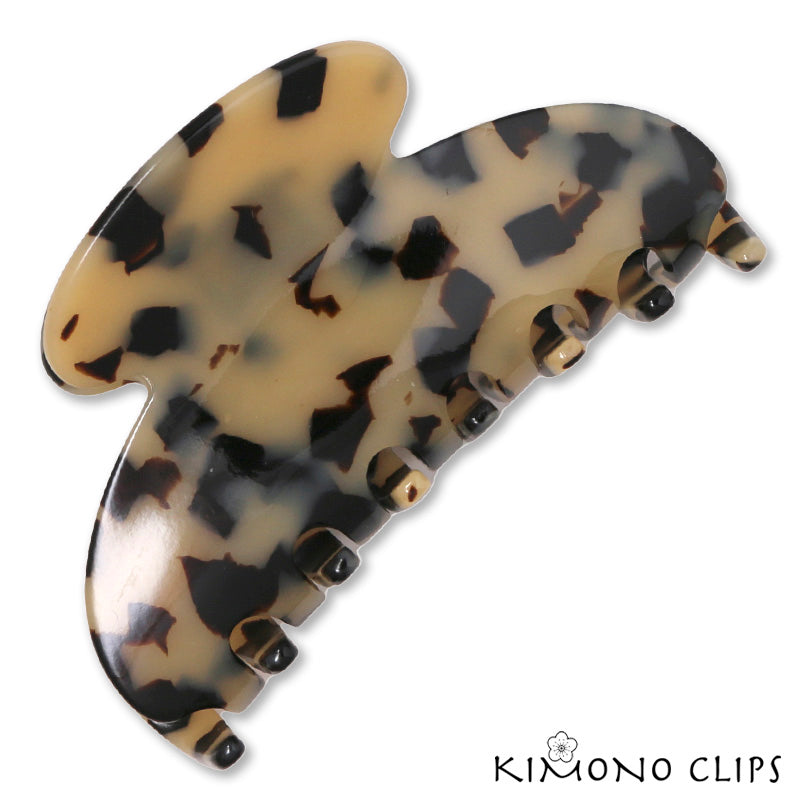 French Handmade Round Claw Hair Clip - large – Kimono Clips