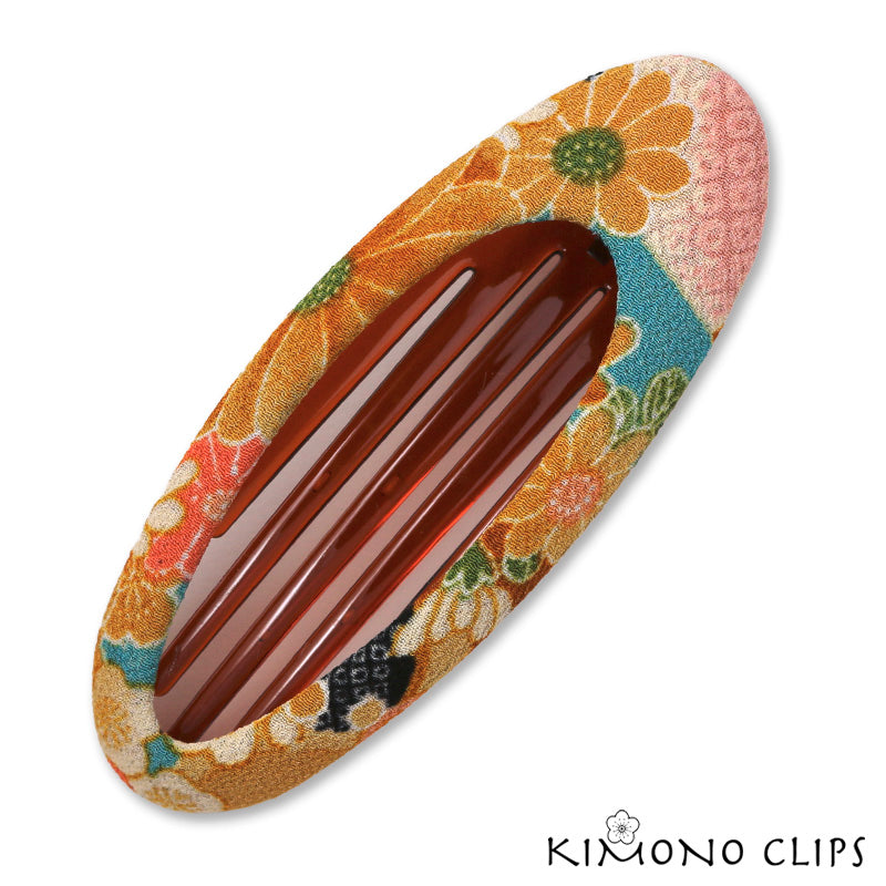 French Oval Hair Clip - large – Kimono Clips