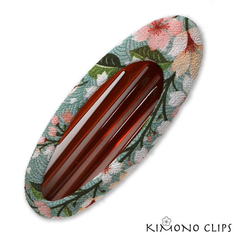 French Oval Hair Clip - large – Kimono Clips